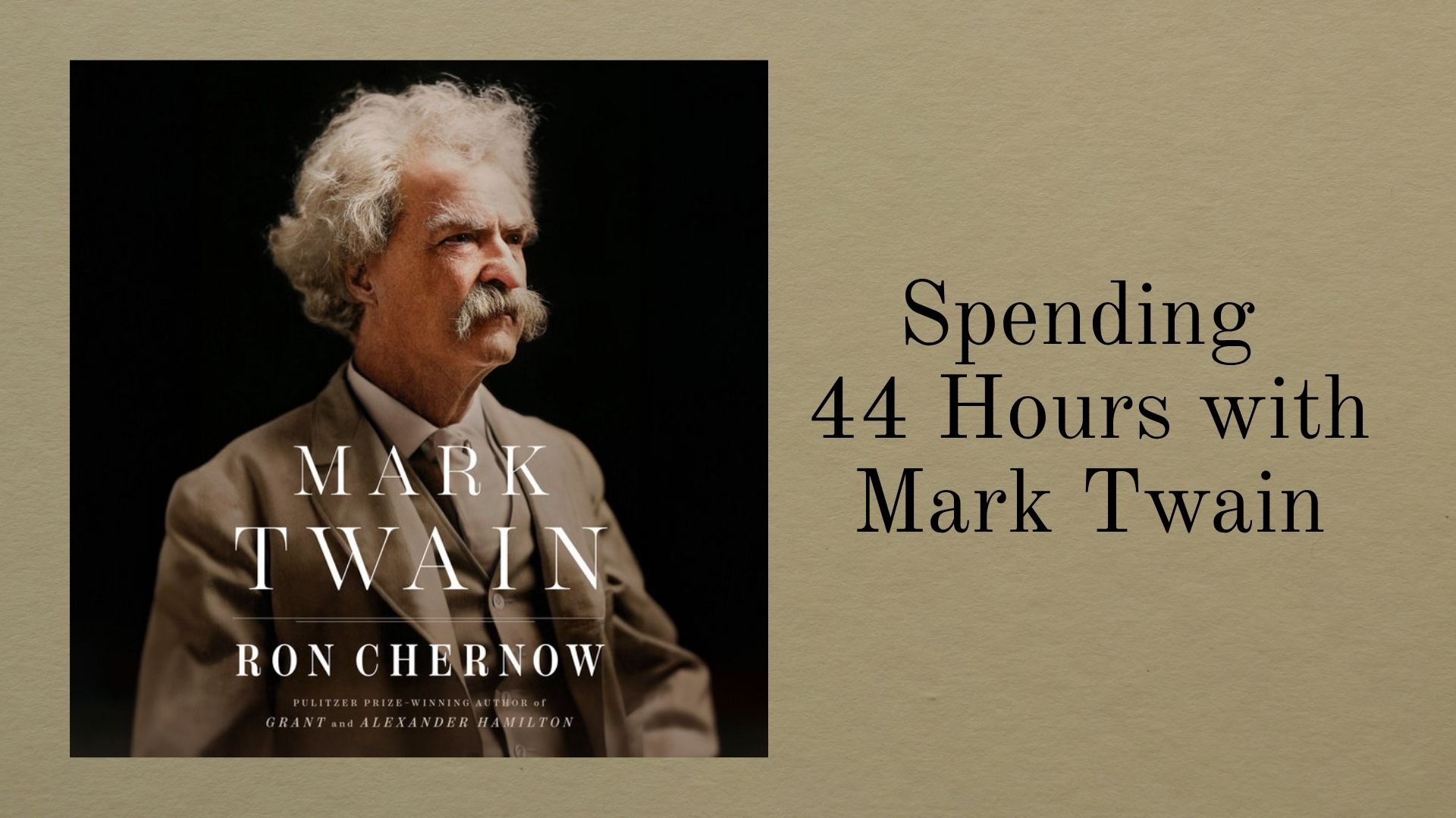 AudioFile Magazine - Spending 44 Hours with Mark Twain